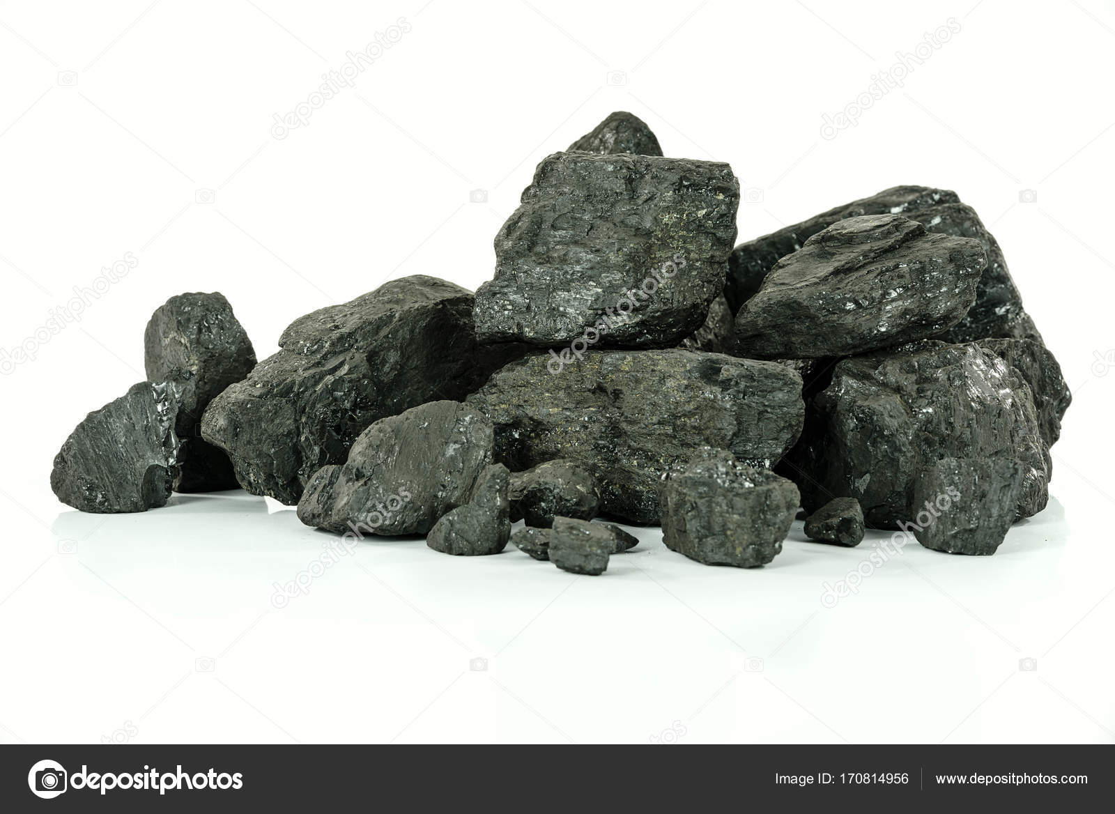 Black coals from coal mine Stock Photo by ©wdnet 170814956