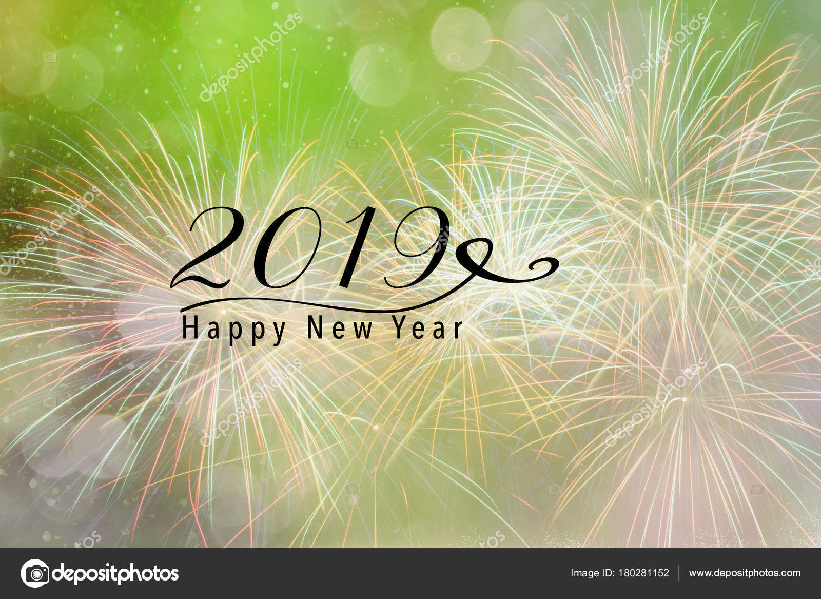 Lime Green Fireworks