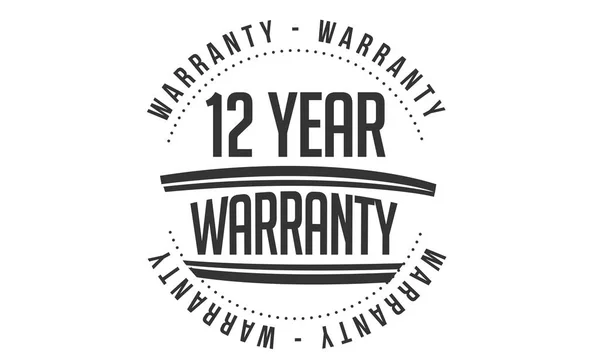 12 yıl garanti imágenes de stock de arte vectorial | Depositphotos