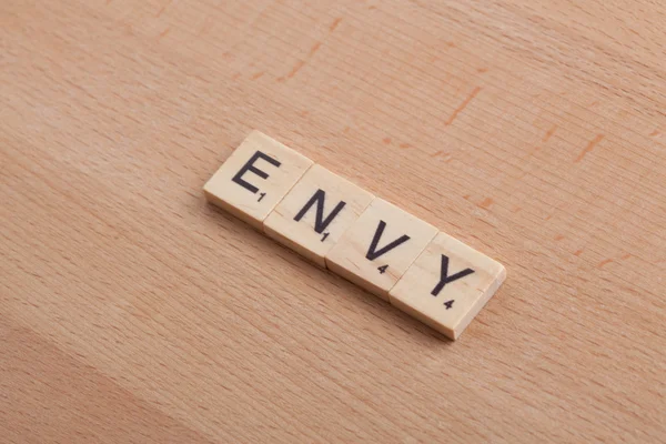 Pile of Scrabble letter blocks. Stock Photo by ©Halfbottle 125755144