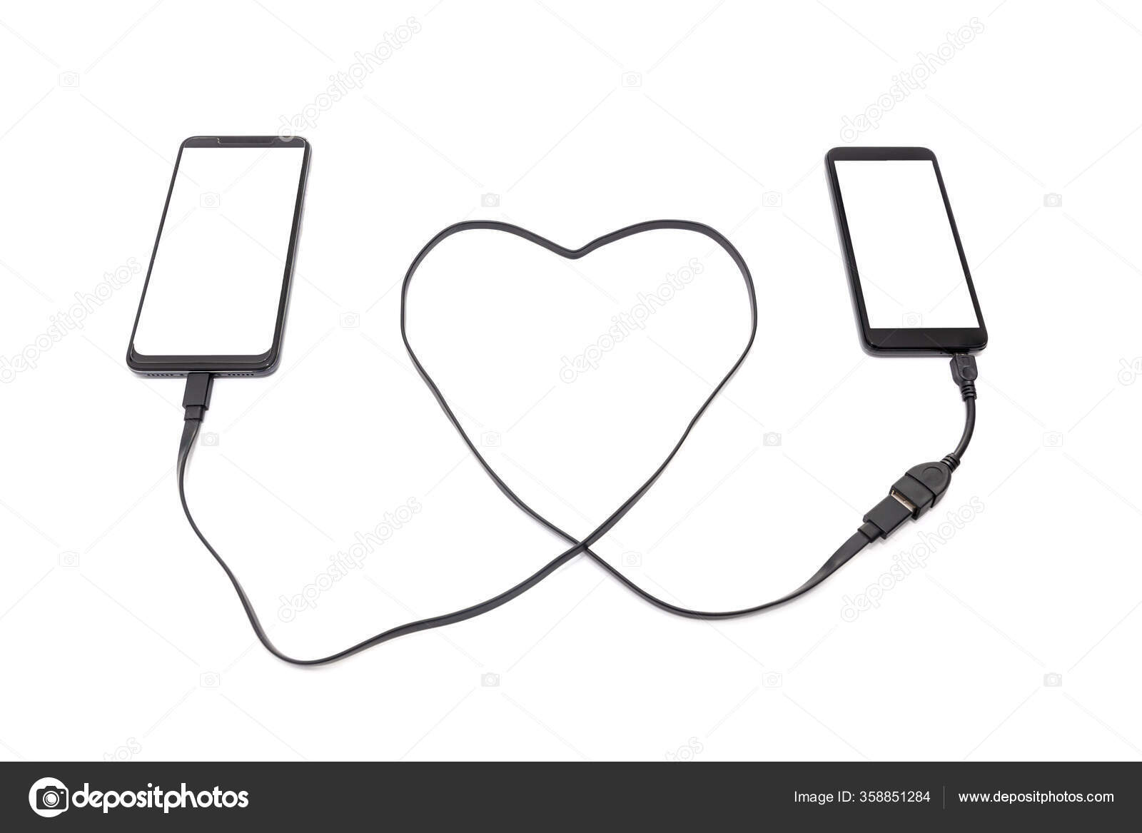 Two Phones Connections