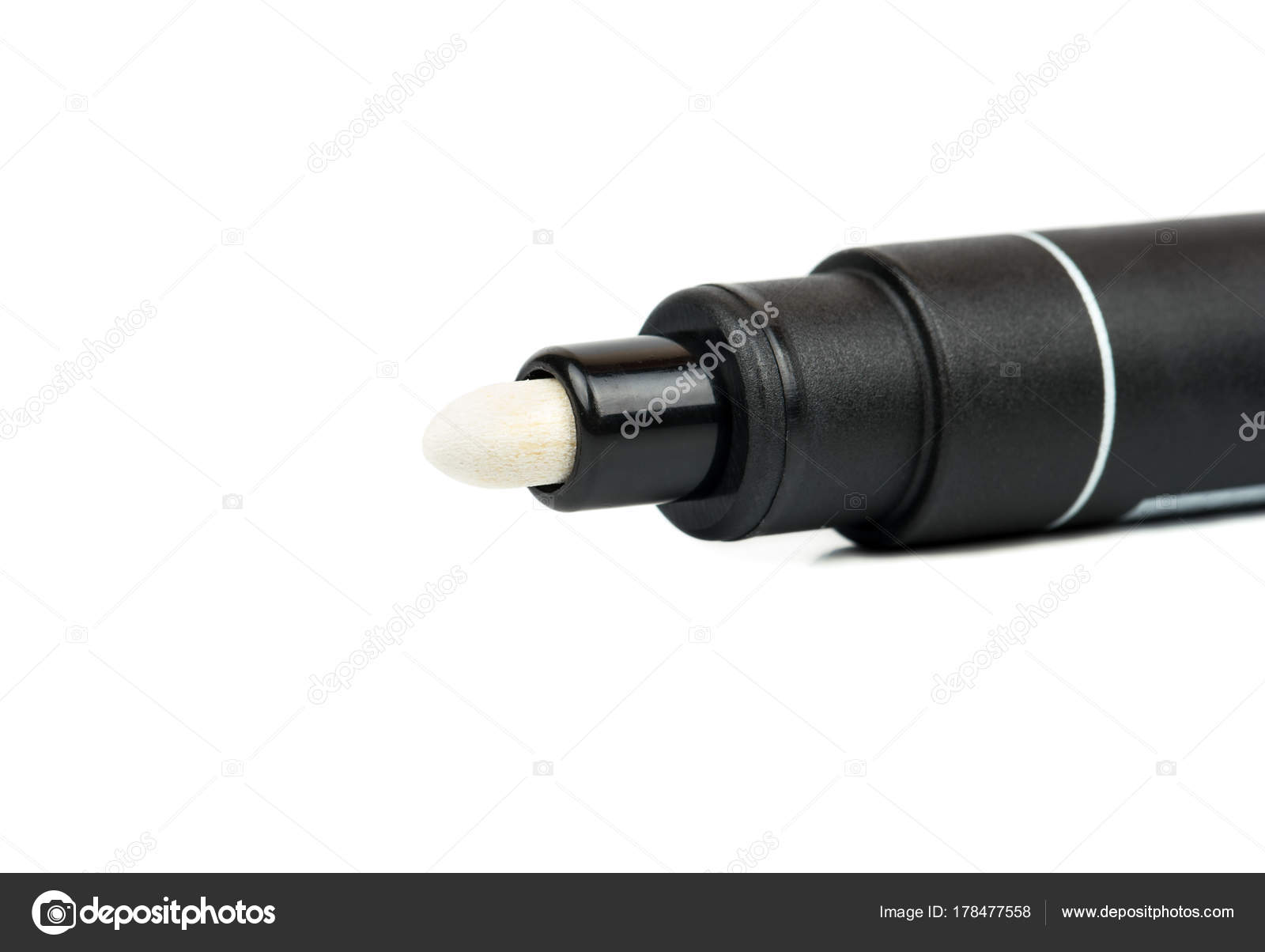 White marker closeup — Stock Photo © Andregric #178477558