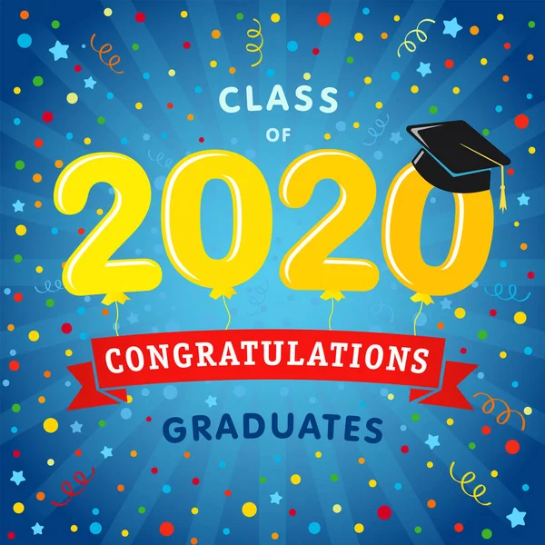 2020 graduation banner Vector Art Stock Images | Depositphotos