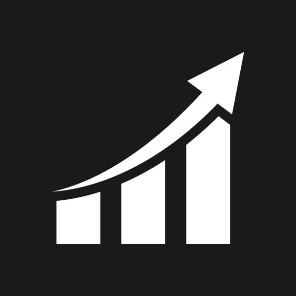 Growth icon, business infographic icon, vector growth symbol - Stock ...