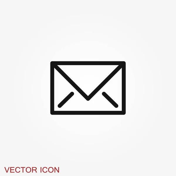 Icono email blanco imágenes de stock de arte vectorial | Depositphotos