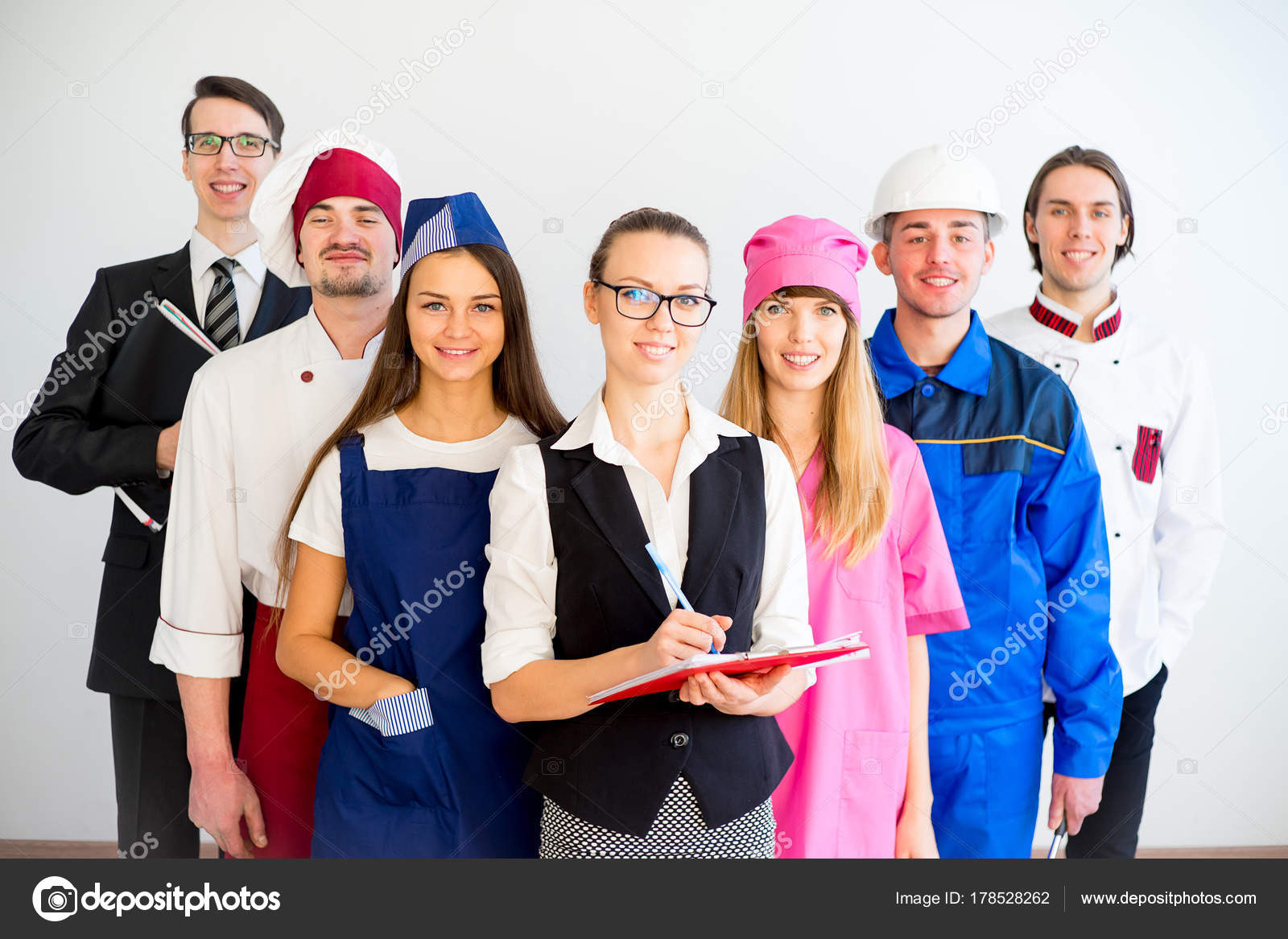 People of different professions Stock Photo by ©Lenanichizhenova 178528262