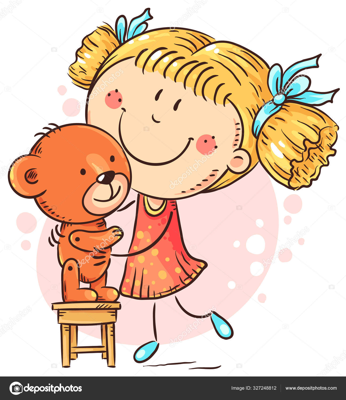 Bamse Tegning For Barn