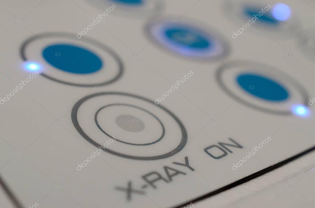 Control panel X-ray machines. — Stock Photo © gelmold #129134308