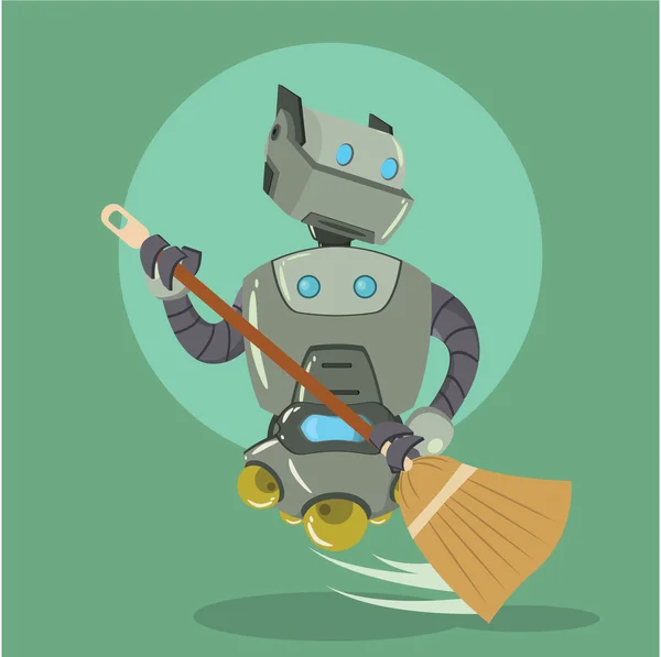 Cleaning robot Vector Art Stock Images | Depositphotos