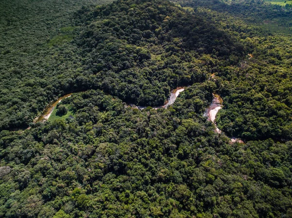 Top View of River in Rainforest, Brazil Stock Photo by ©gustavofrazao ...