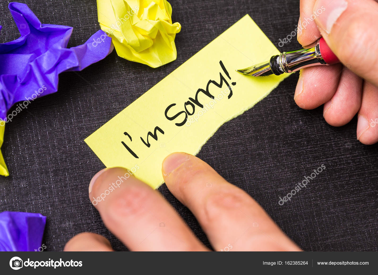 Im Sorry on a concept image — Stock Photo © gustavofrazao #162385264