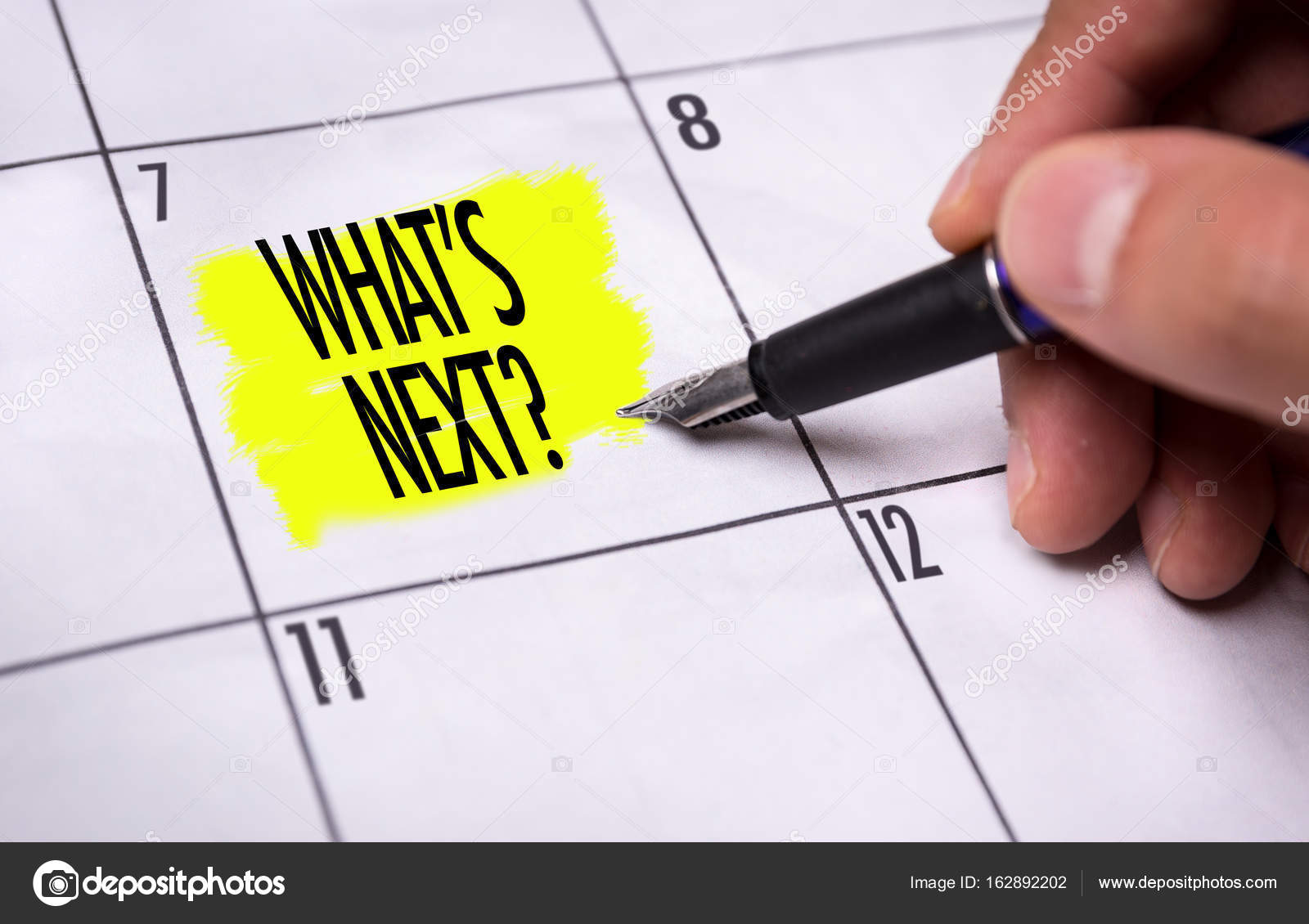 Whats Next? on a concept image Stock Photo by ©gustavofrazao 162892202