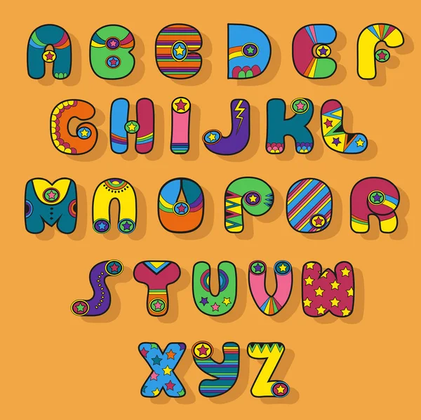 Vector colorful alphabet Stock Photos, Royalty Free Vector colorful ...
