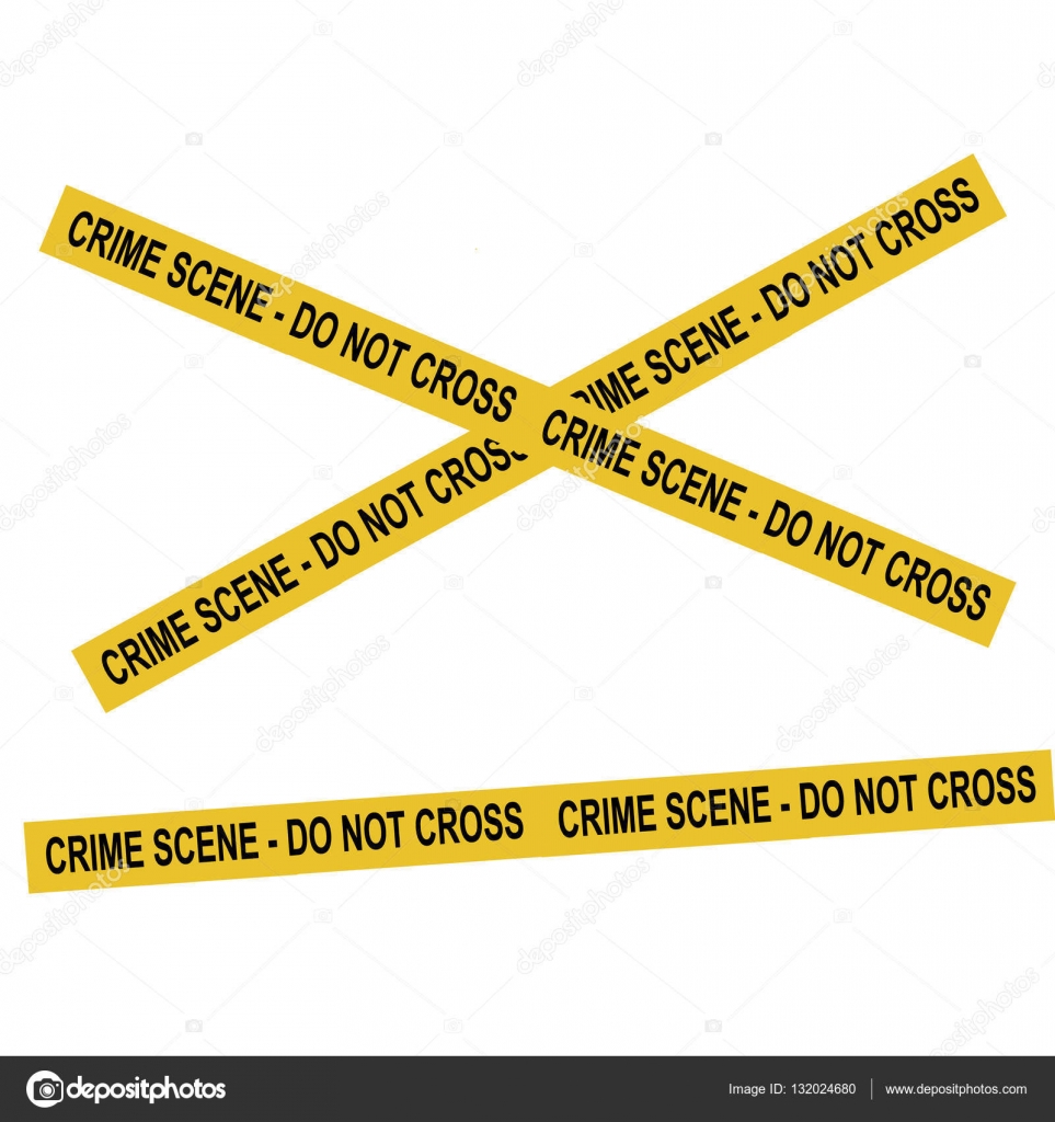 Crime scene tape Stock Vector by ©viktorijareut 132024680