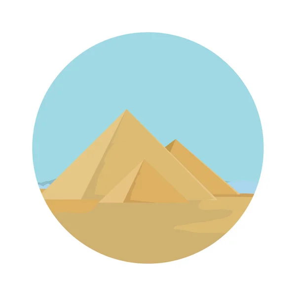 Giza pyramids icon stock fotografie, royalty free Giza pyramids icon ...