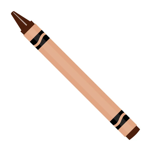 Color Brown Crayon