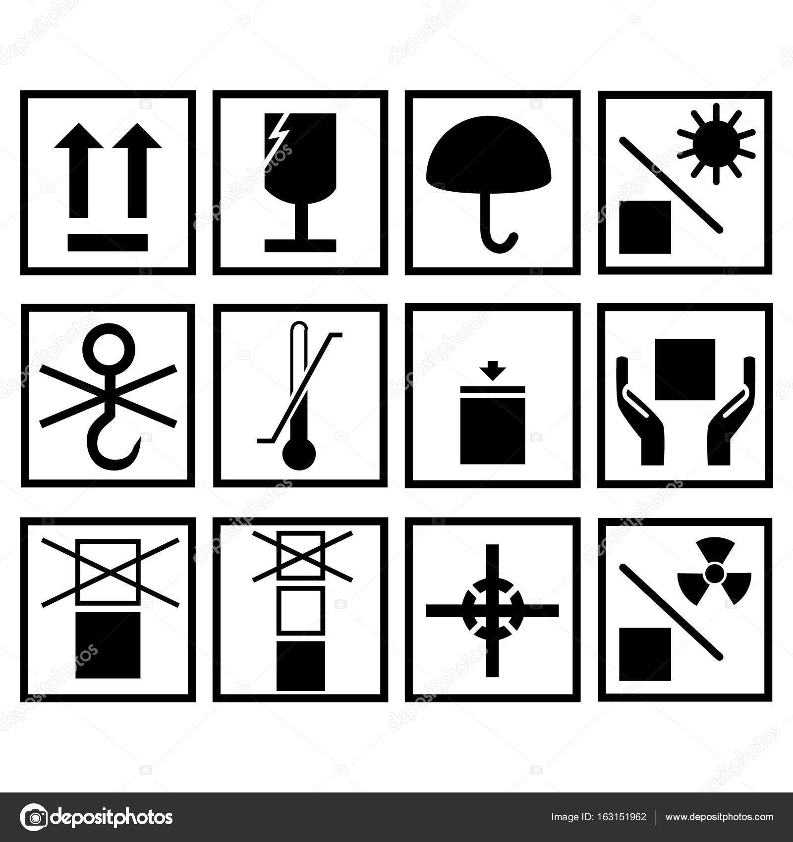 Packaging symbol vector Stock Vector Image by ©viktorijareut #163151962