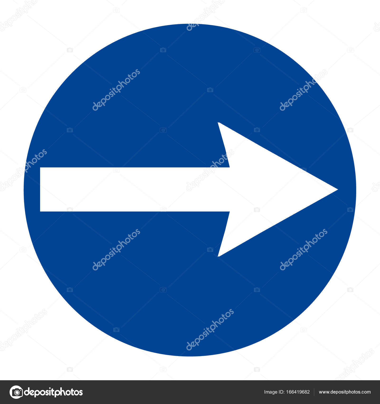 Round traffic sign — Stock Photo © viktorijareut #166419682