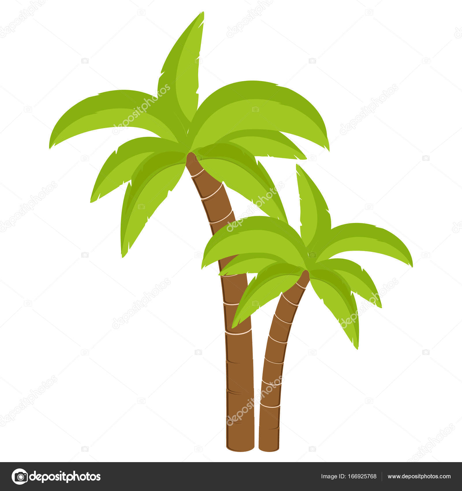 Palm tree raster — Stock Photo © viktorijareut #166925768