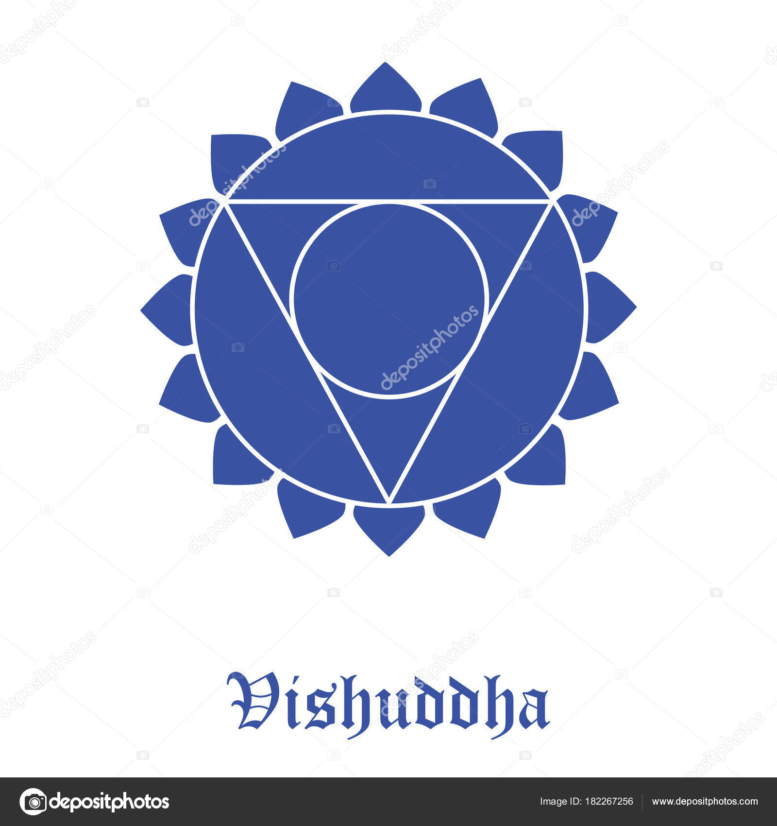 Vishuddha Chakra Symbol