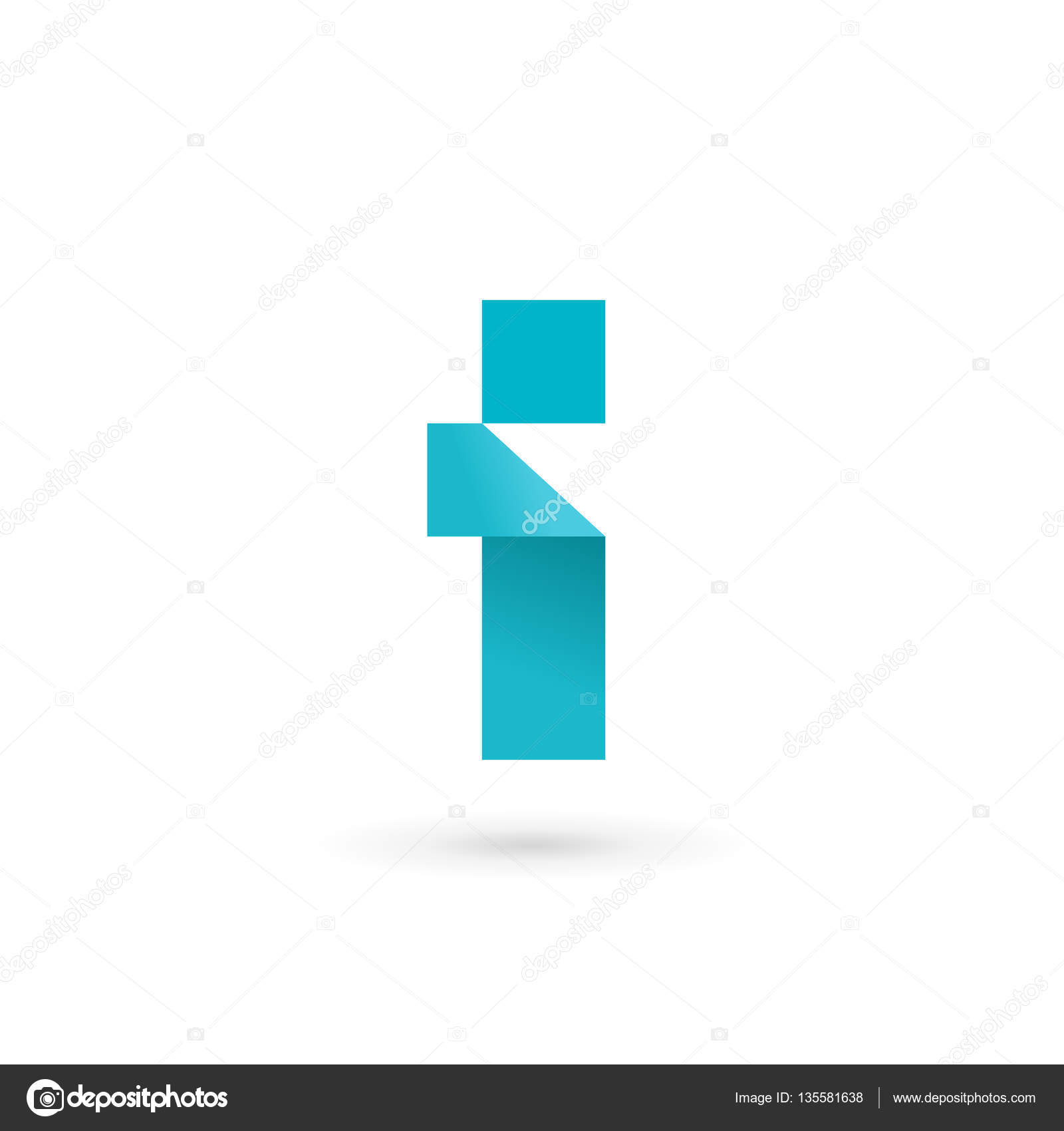 Letter I logo icon design template elements Stock Vector Image by ...