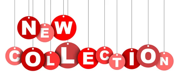 New collection, red vector new collection, flat vector new collection ...