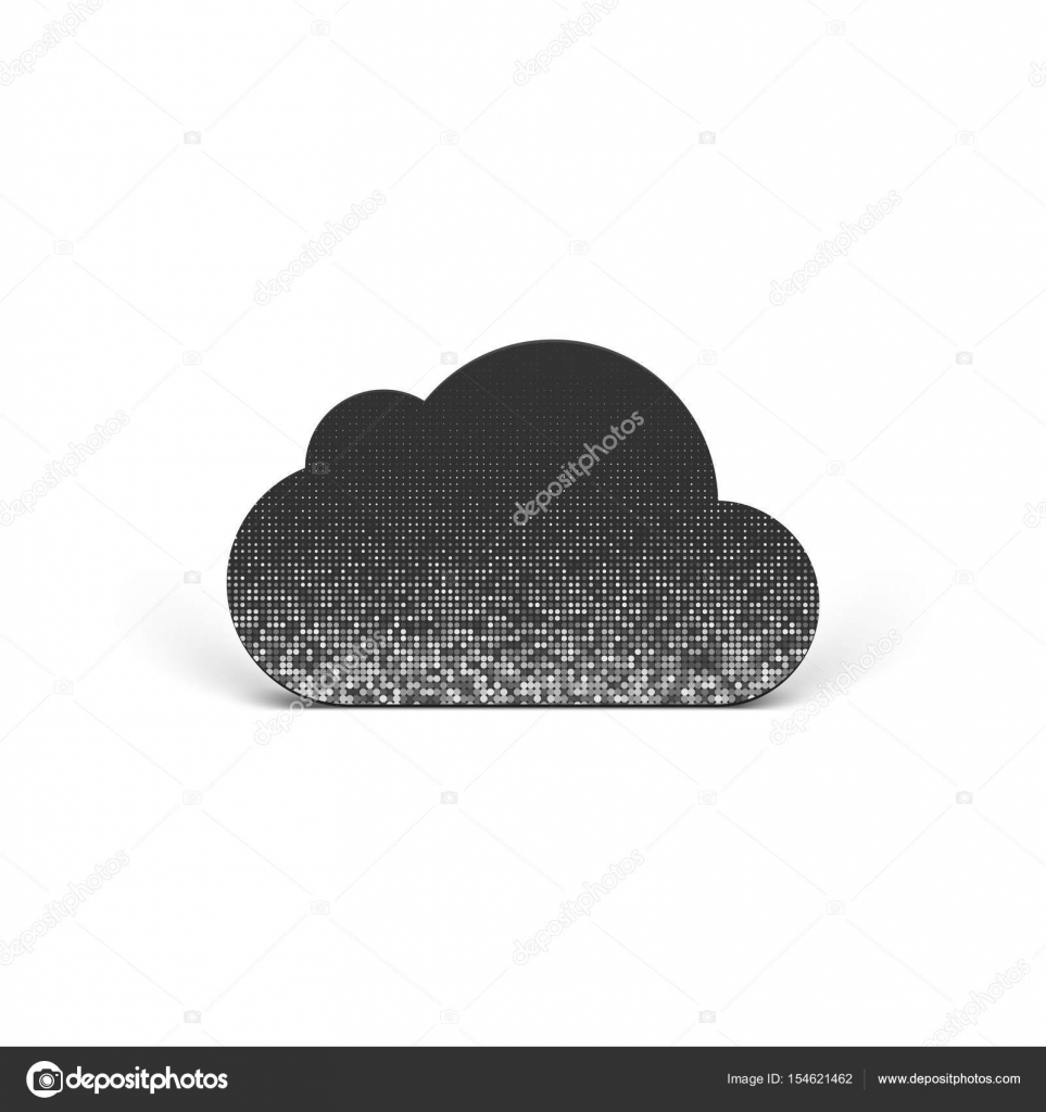 Cloud vector Pictogram Stock Vector by ©Slavaleks 154621462