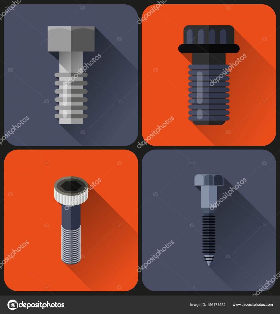 Bolt flat design Stock Vector by ©theerapolsriin 156173552