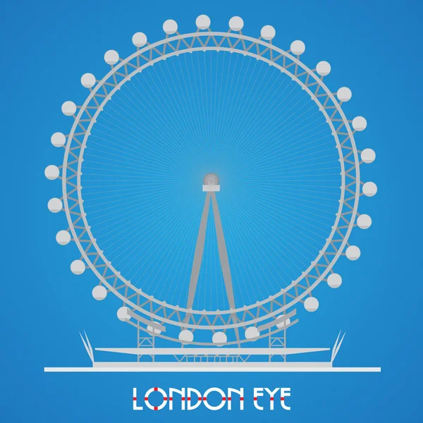 London Eye Simple Design — Stock Vector © Iconscout #307526104