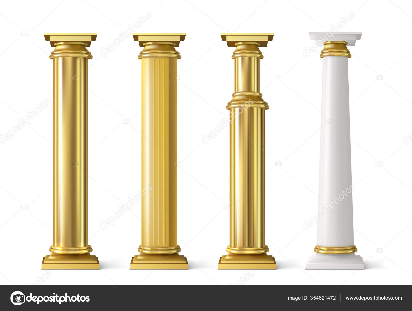 Roman Square Column Texture