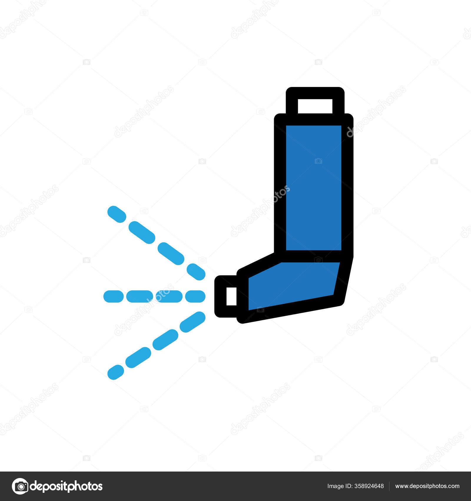 Asthma Inhaler Clip Art