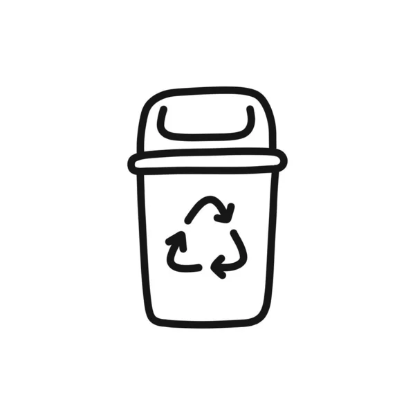 Dustbin Coloring Page