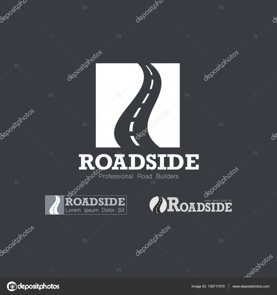 Letter R like Road sign type Stock Vector by ©jaylopez 136711070