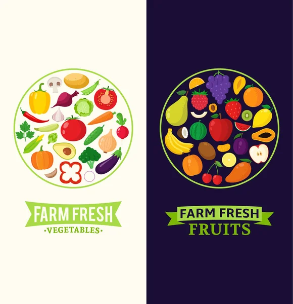 5,278,040 Vegetables and fruits logo Vector Images | Depositphotos