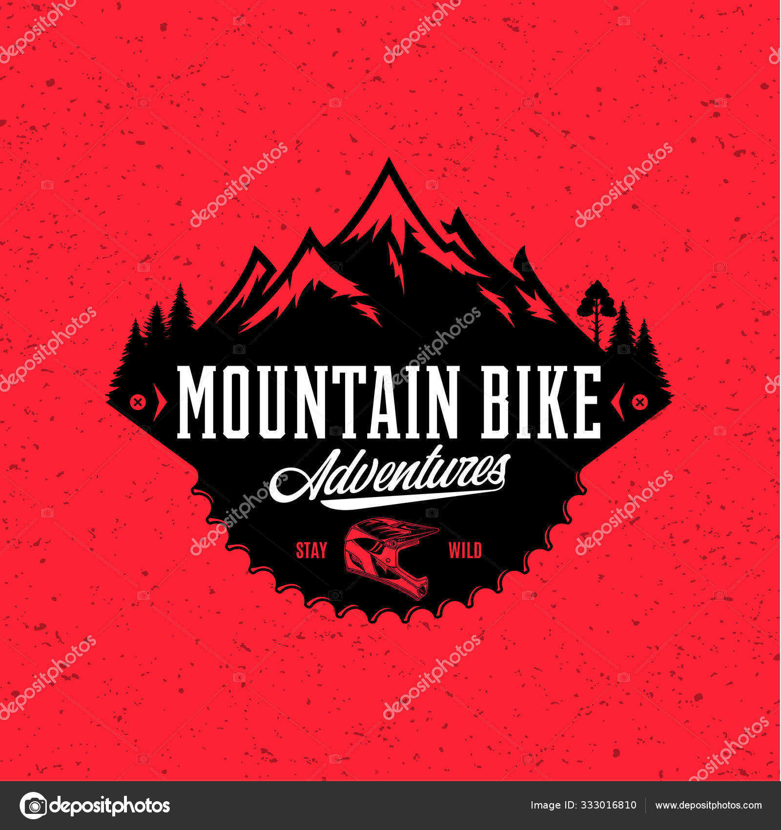 Vector mountain biking logo Stock Vector by ©Counterfeit 333016810 Vector mountain biking logo Stock Vector by ©Counterfeit 333016810