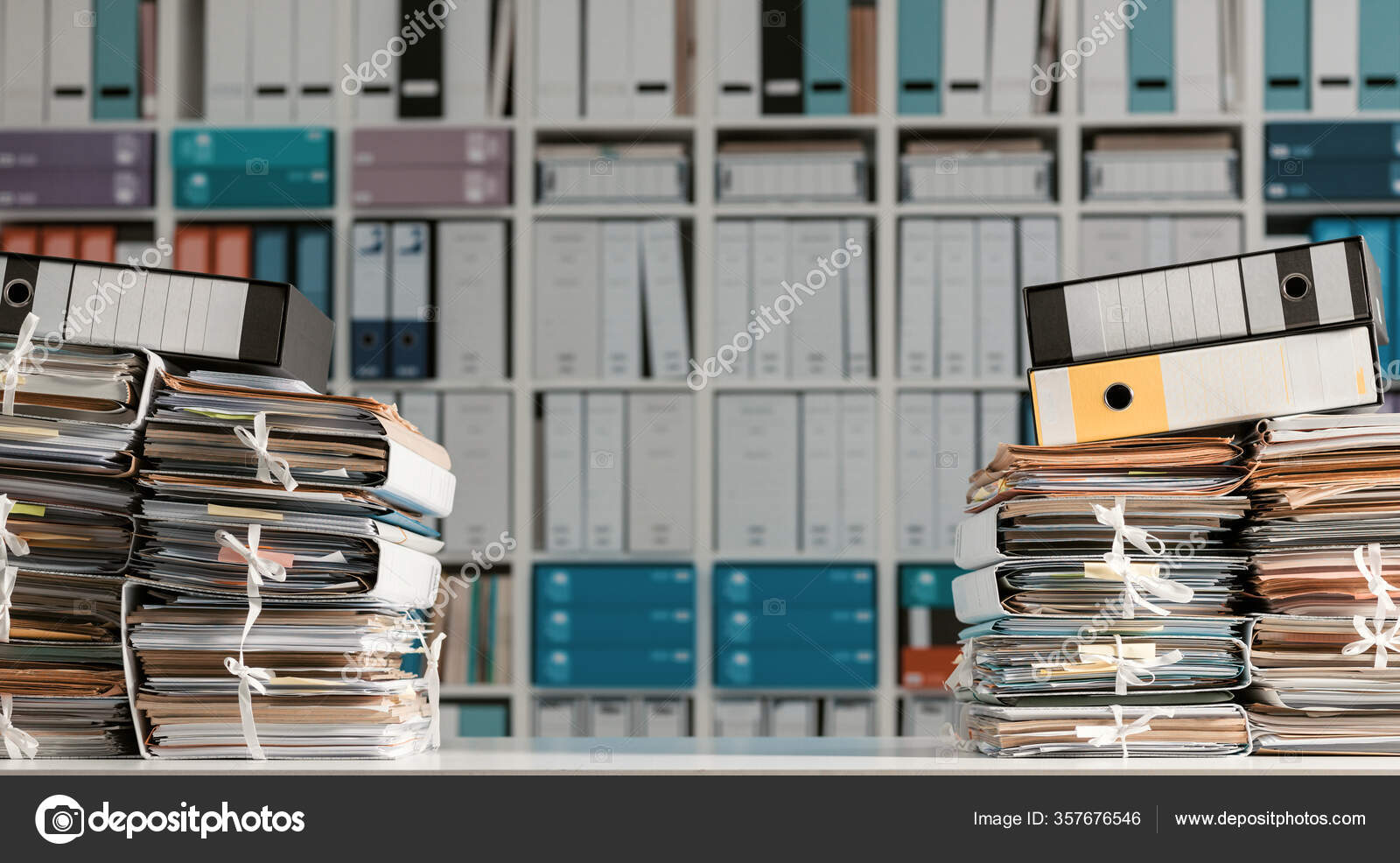 Stacks Files Paperwork Office Bookshelves Background Management Archive ...
