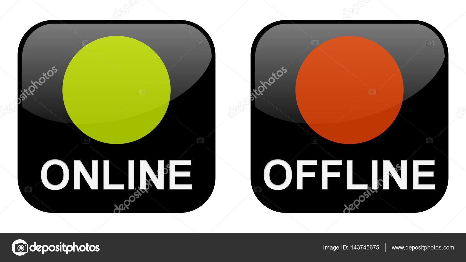 Online Offline Status Icon
