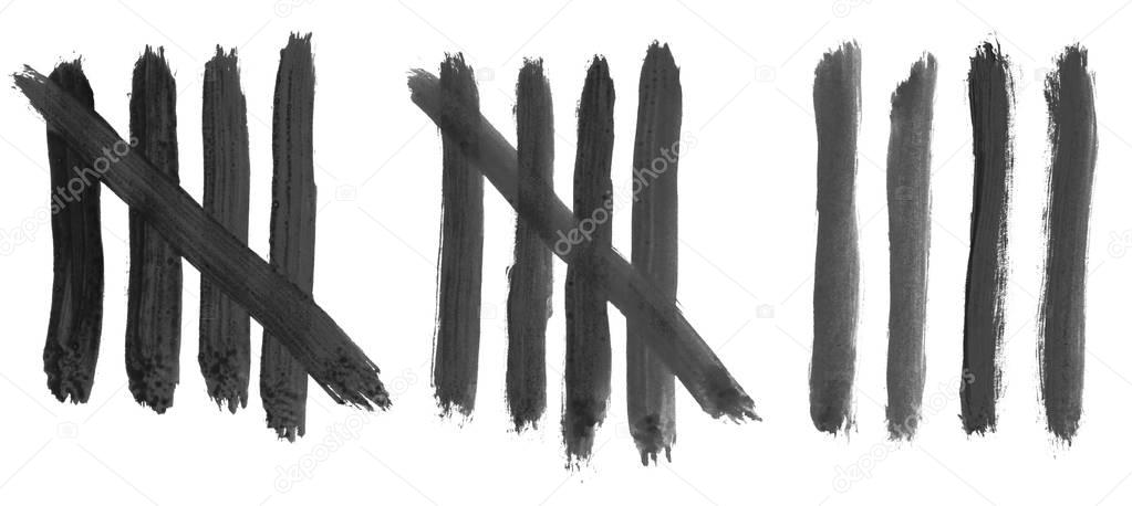 Pinturas marcas de conteo 2024