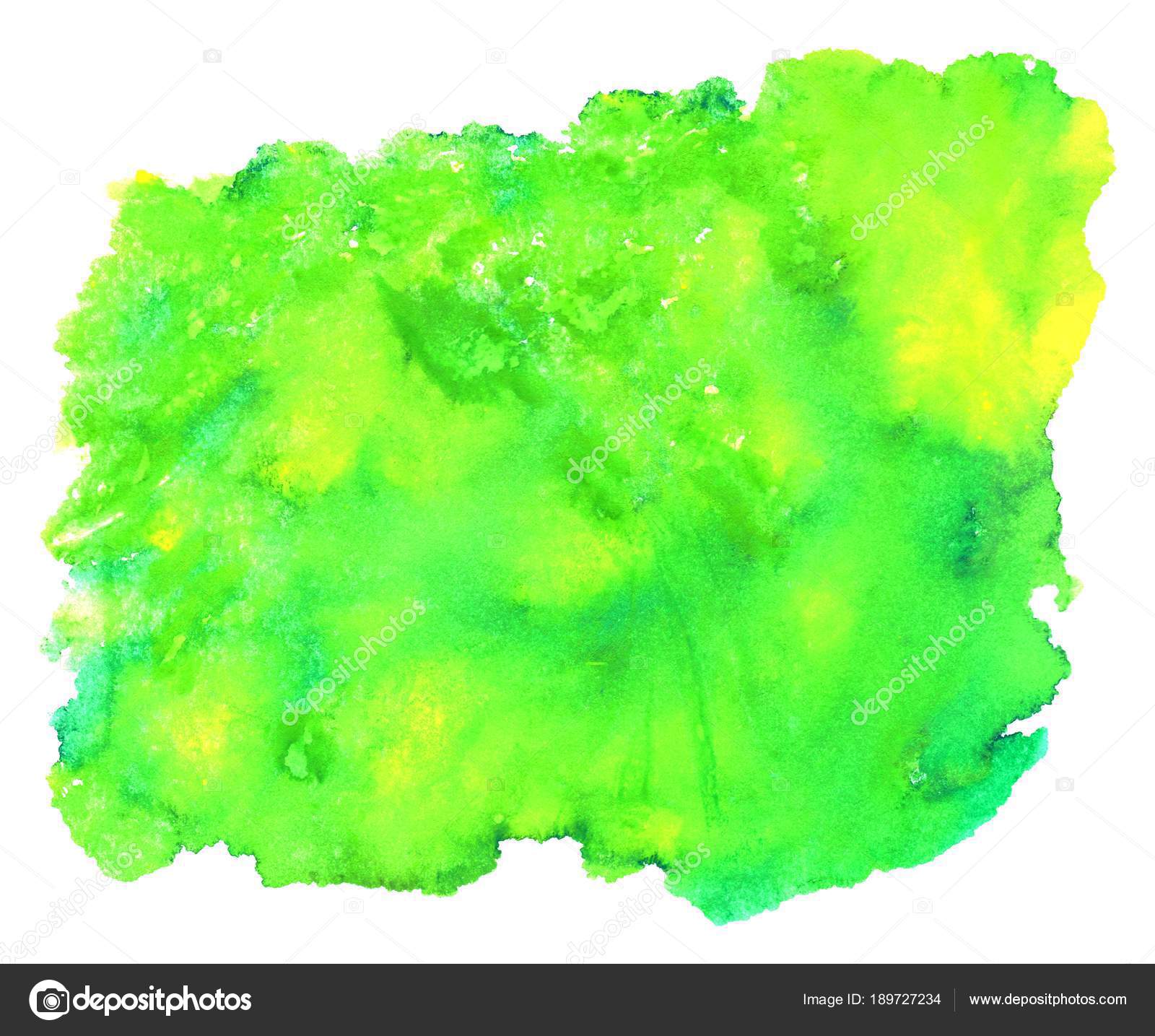 Yellow Green Watercolor Texture