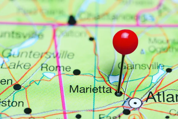 Map Of Marietta Ga