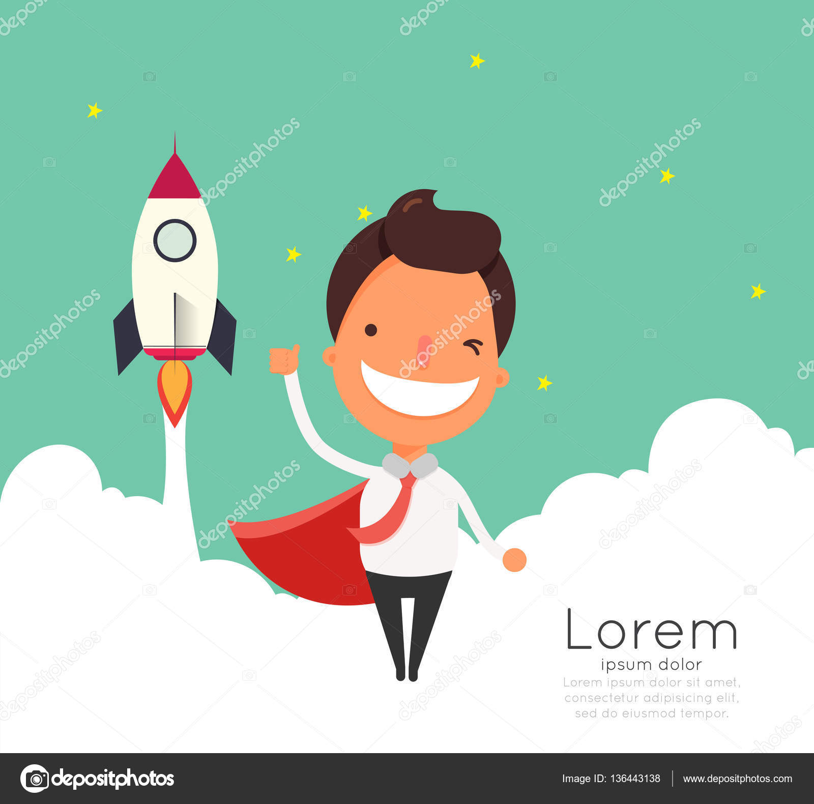 Business cartoon characters for start up concept. Stock Vector Image by ...