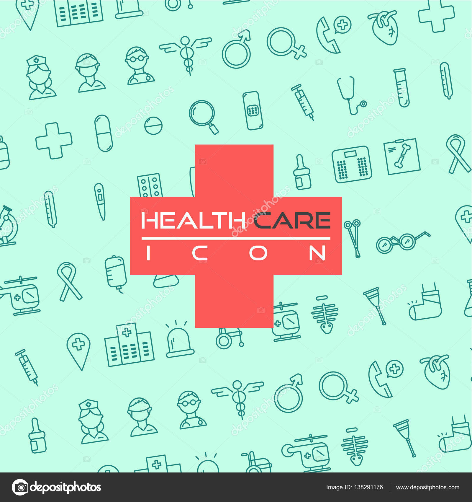 Modern medical icon set.vector illustrator Stock Vector by ...