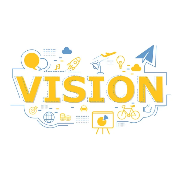 Mision y vision imágenes de stock de arte vectorial | Depositphotos