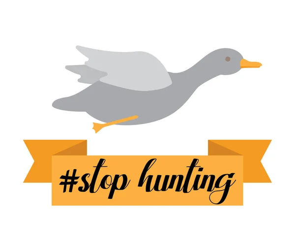 Stop hunting — Stock Vector © maryp77 #18306999