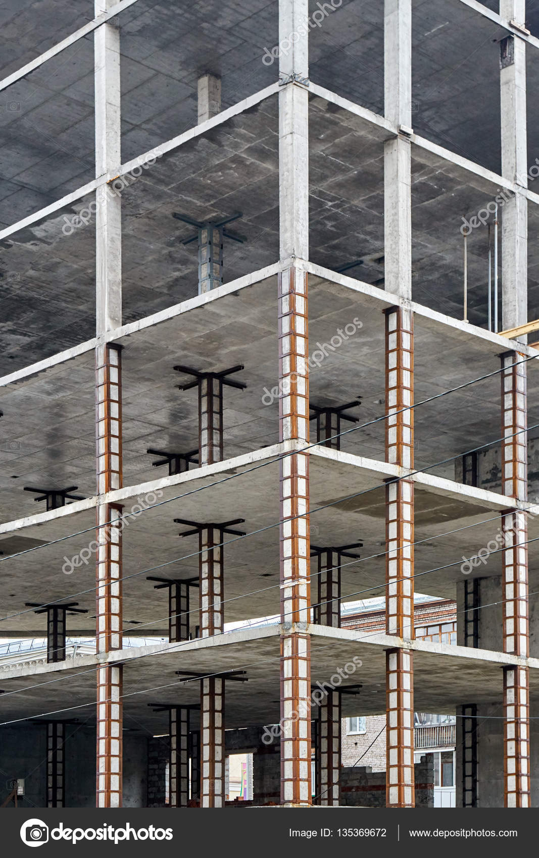 Reinforced concrete frame high-rise building — Stock Photo © timltv ... Reinforced concrete frame high-rise building — Stock Photo © timltv ...