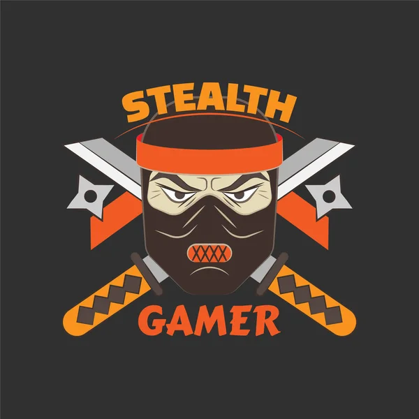 Hard core gamer logo Stock Vector Image by ©VectorMine #166440668