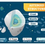Asteroid Cross Section Labled