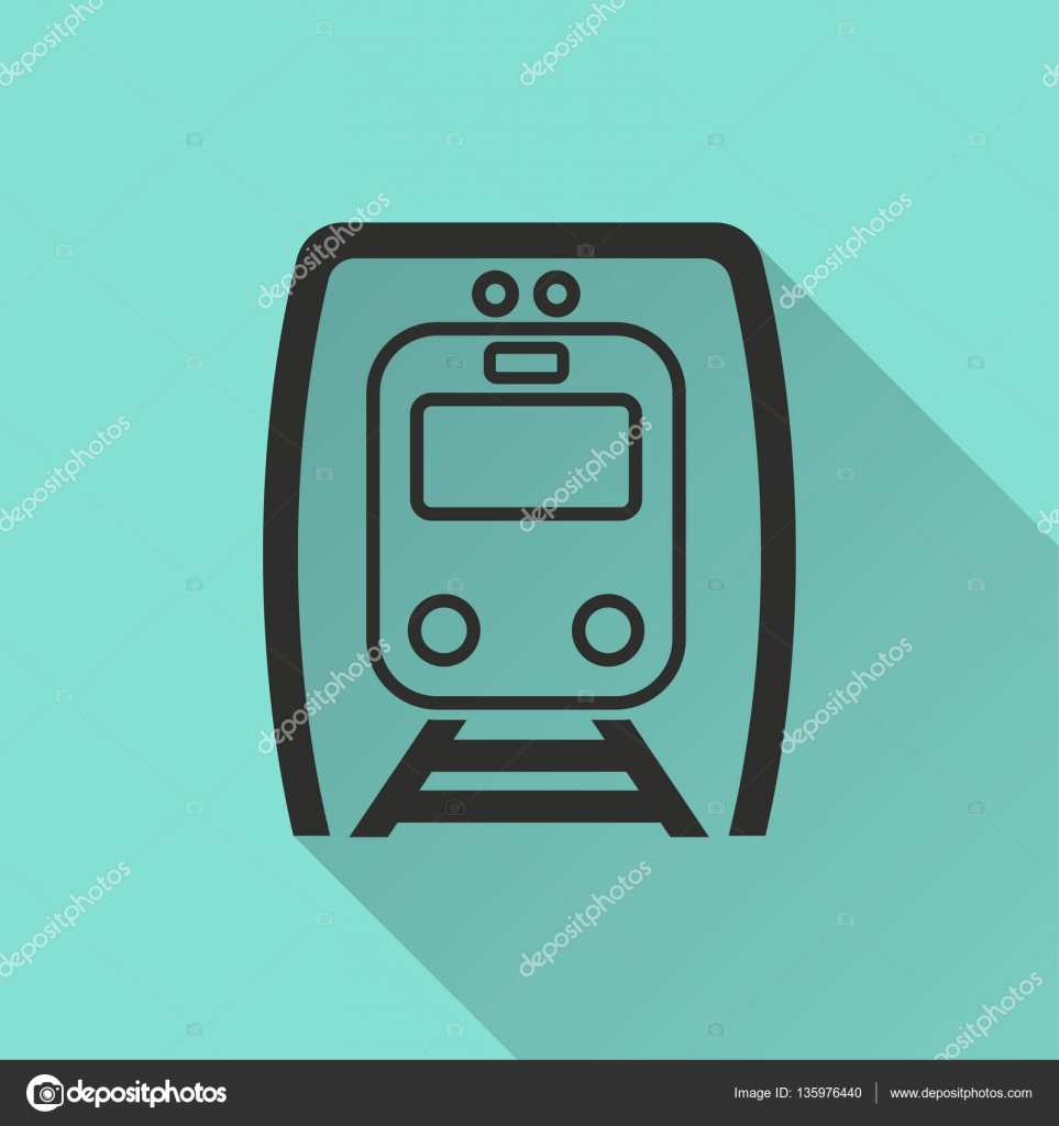 Metro - vector icon. — Stock Vector © lovemask #135976440