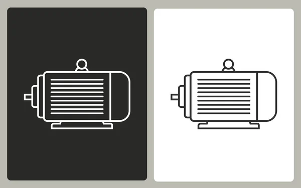 Electric motor - vector icon. Stock Vector by ©lovemask 115503054