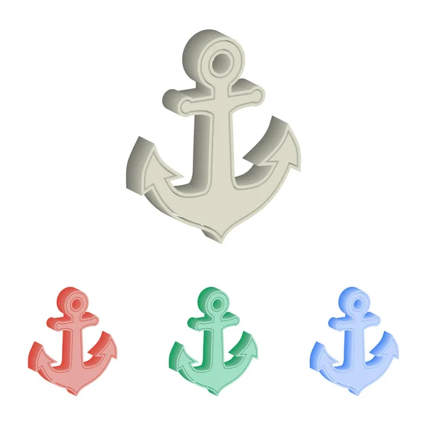 Anchor. — Stock Vector © spline_x #3768414